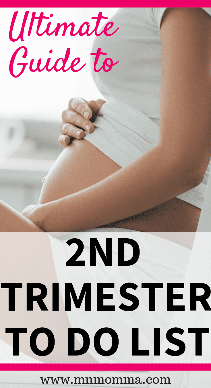 Weekly Pregnancy Checklist Second Trimester Minnesota Momma 3491
