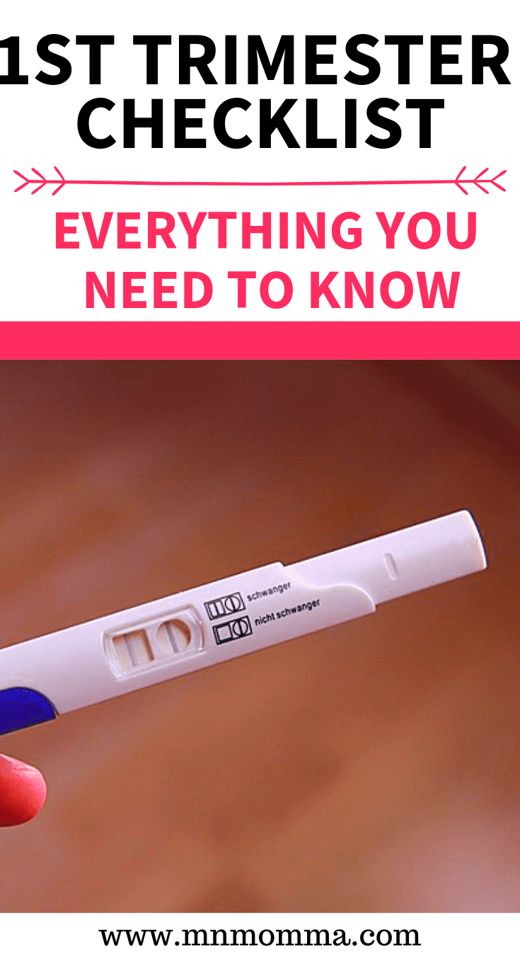 Week by Week Pregnancy Checklist: First Trimester - Minnesota Momma