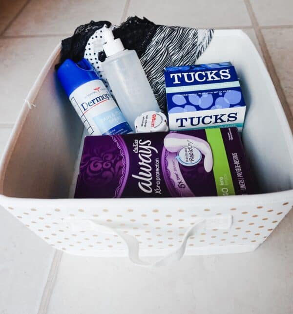 Easy, Postpartum Basket You Can Make at Home: Be Ready for Baby's Big ...