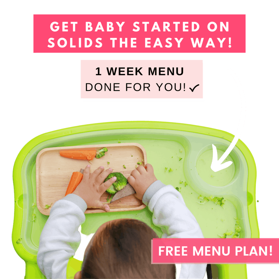 Baby Led Weaning - 1 Week Menu Sneak Peek - Minnesota Momma