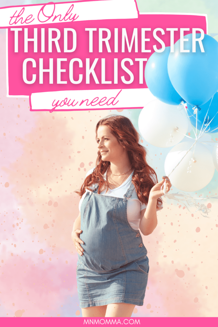 Third Trimester Checklist (Pregnancy To Do List And Printable ...