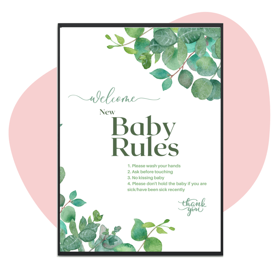new-baby-rules-printable-options - Minnesota Momma