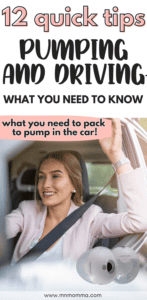 Pumping While Driving: How to Safely Pump In the Car - Minnesota Momma