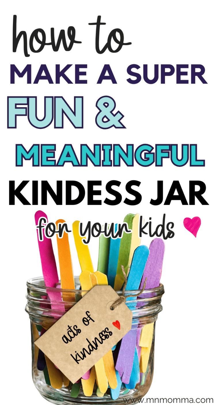 Random Acts of Kindness Jar for Kids - Minnesota Momma