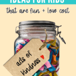 Random Acts of Kindness Jar for Kids - Minnesota Momma