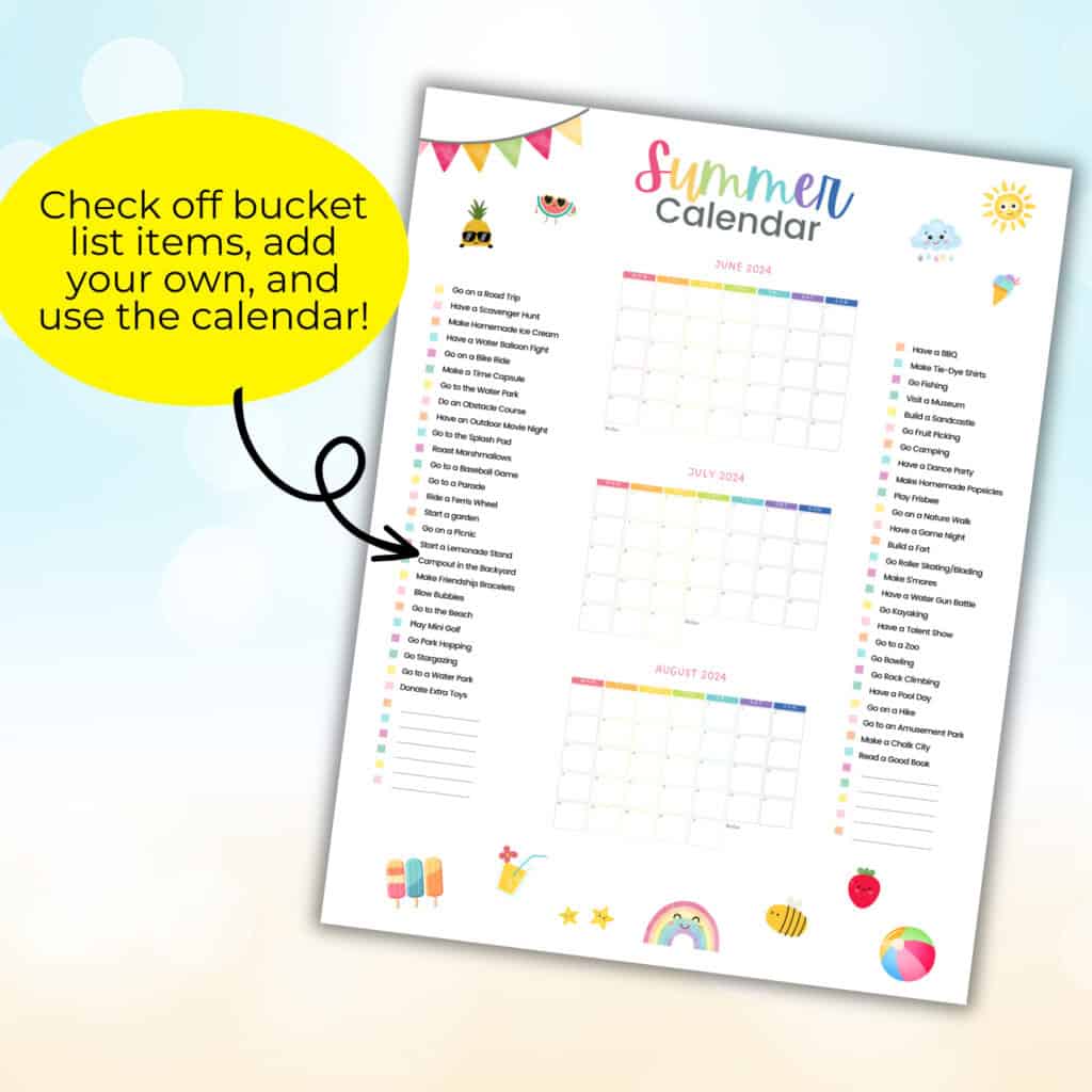 The Ultimate Summer Bucket List Ideas for Kids (over 100+ ideas ...