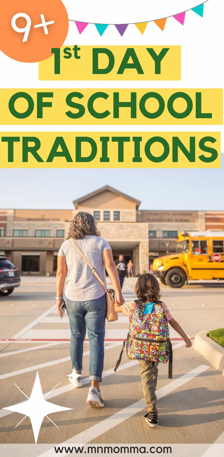 10 First Day of School Traditions to Start with Your Kids - Minnesota Momma