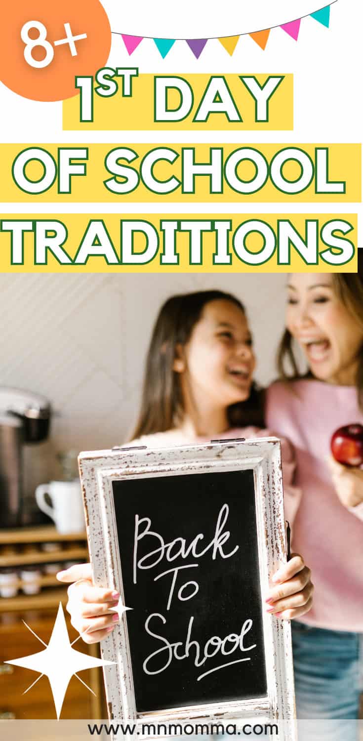 10 First Day of School Traditions to Start with Your Kids - Minnesota Momma
