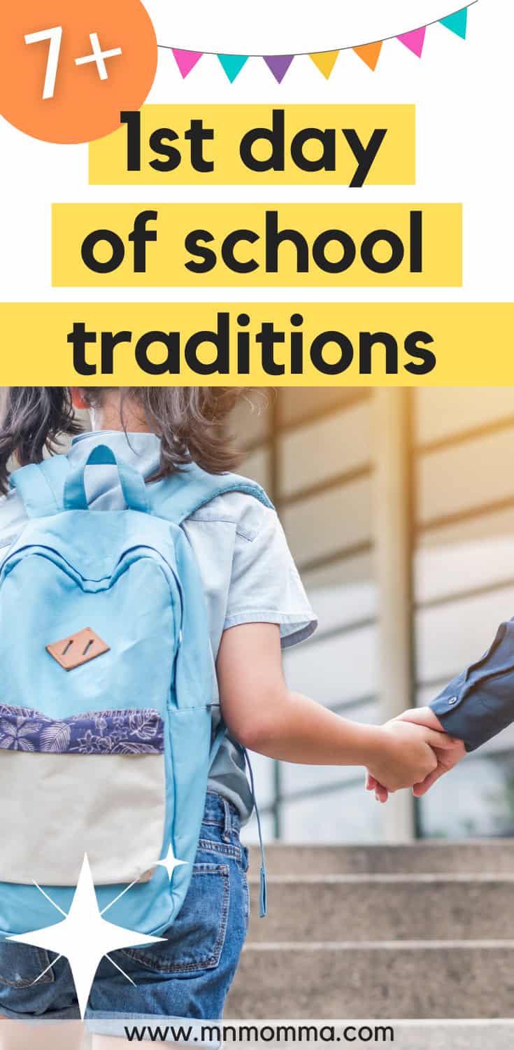 10 First Day of School Traditions to Start with Your Kids - Minnesota Momma